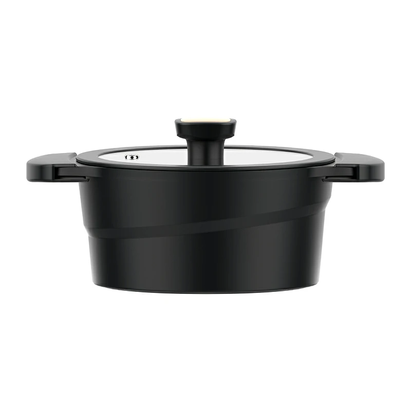 Thermo-point Red Dot induction Nonstick Black Cookware Set - Buy ...